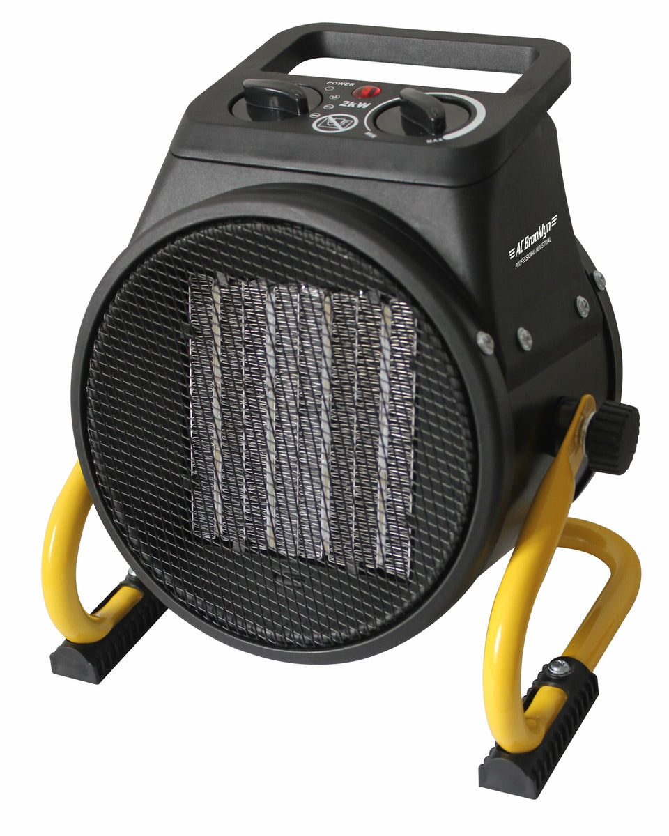 AC BROOKLYN 2000W PROFESSIONAL INDUSTRIAL FAN HEATER ...
