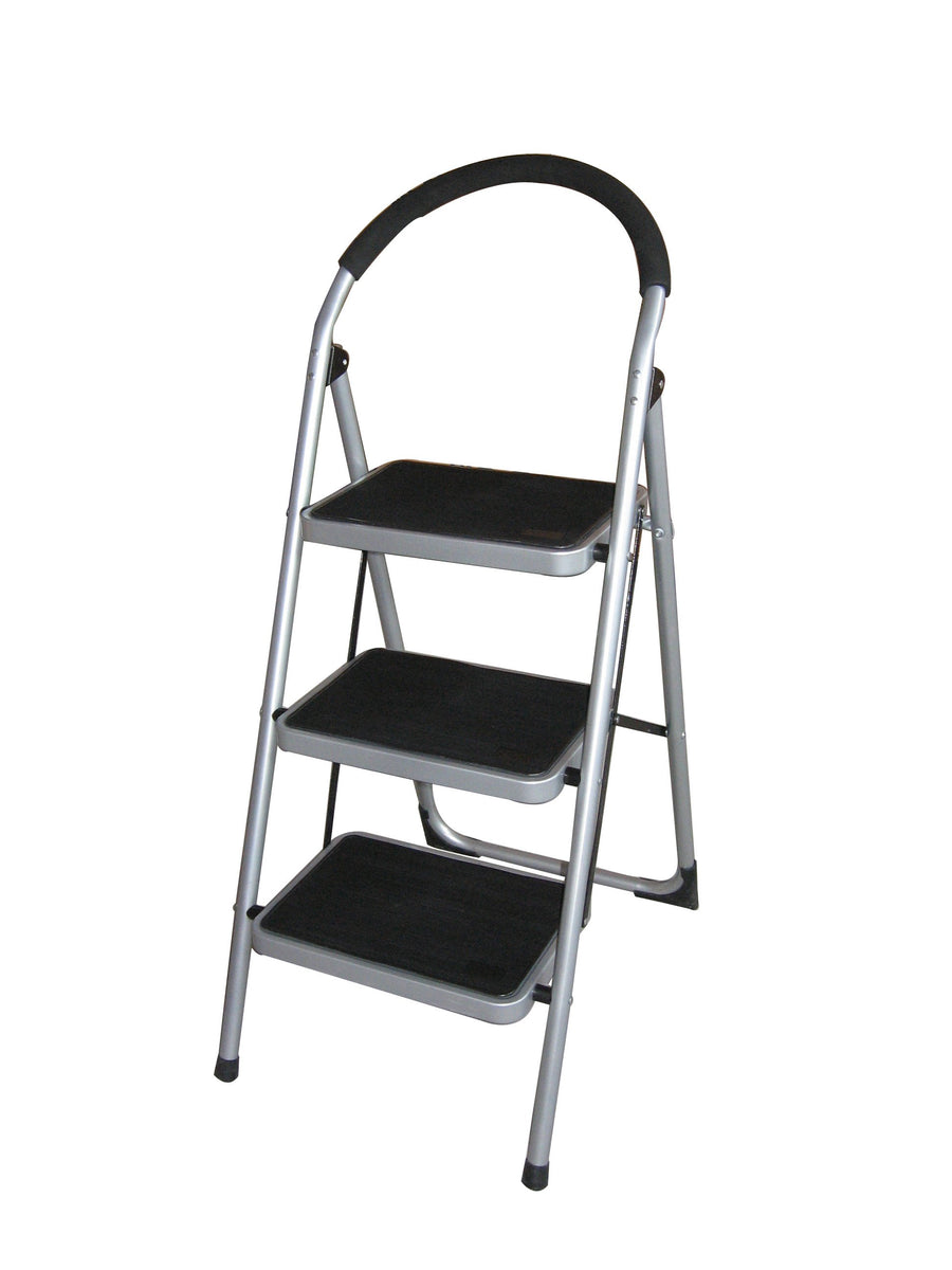 STEEL 3 STEP LADDER (PROTOOL) – HardwareStoreIreland.