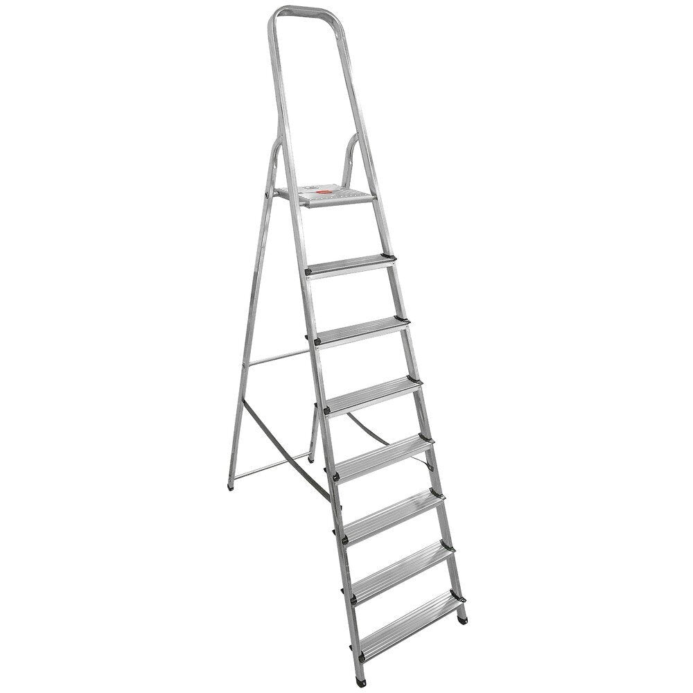 PROTOOL EN131 8 STEP ALUMINIUM LADDER – HardwareStoreIreland.
