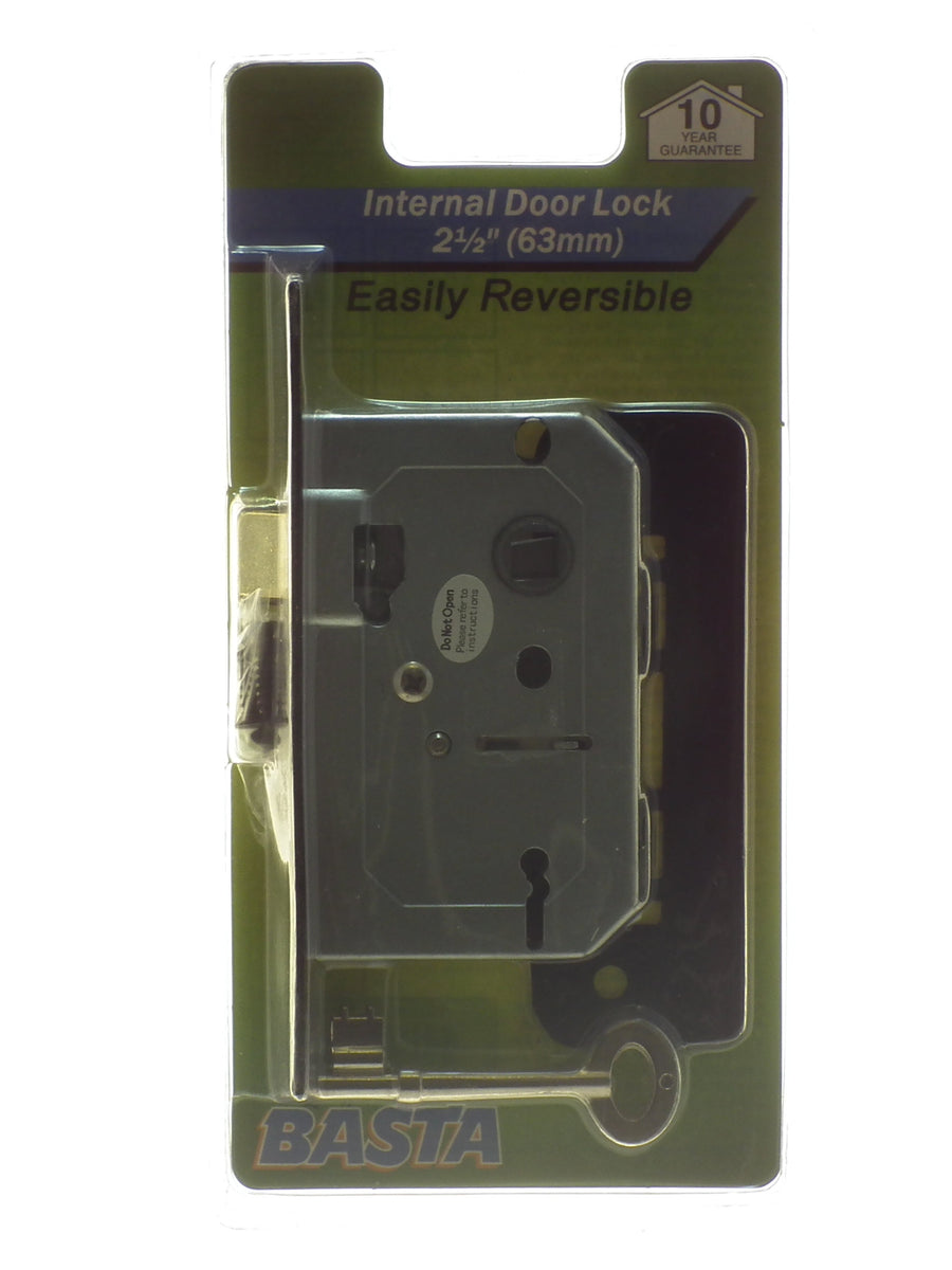 BASTA 63 MM INTERNAL SASH LOCK BLACK (PACK OF 5) – HardwareStoreIreland.