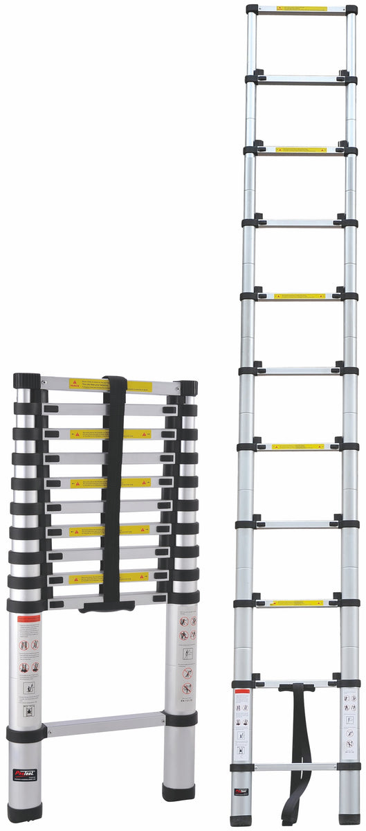 PROTOOL 3.2 MTR TELESCOPIC LADDER – HardwareStoreIreland.